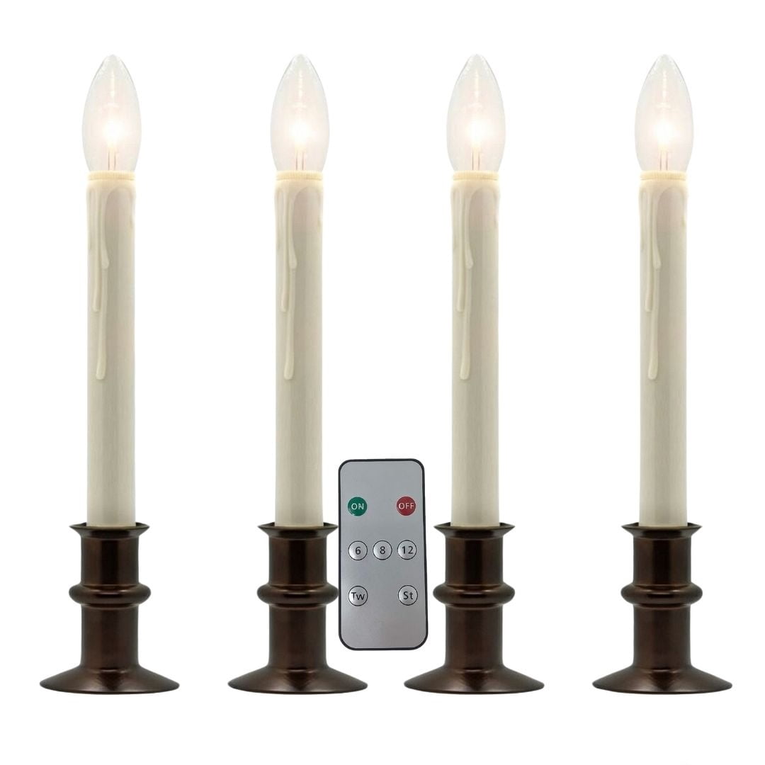 Celestial Lights 708139 - Vanilla/Bronze LED Window Hugger with Remote ...