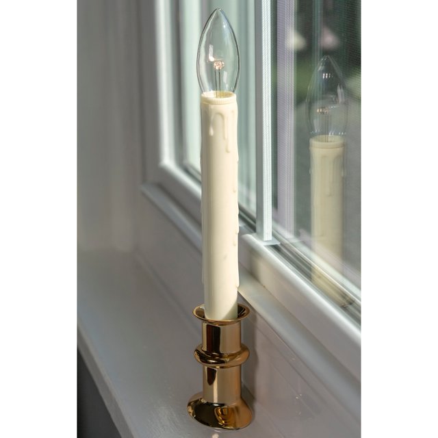 Celestial Lights Bi Directional B/O Adjustable HUGGER Window Candle NO ...