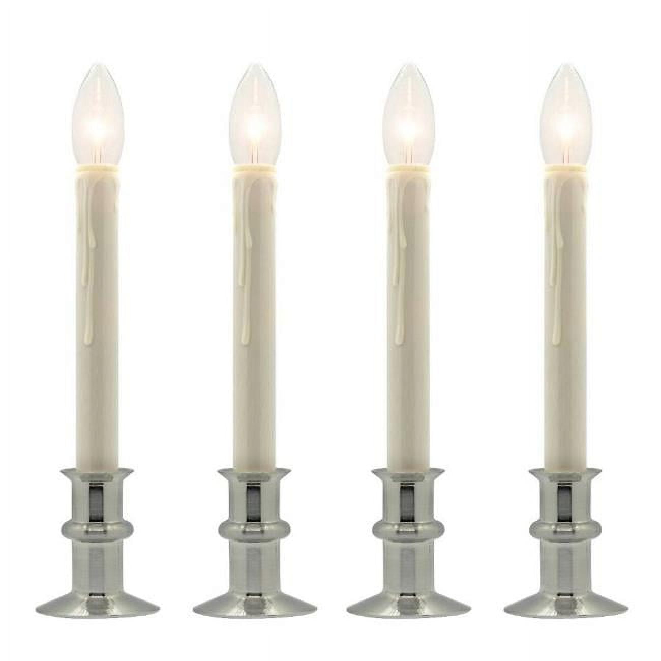 Celestial Lights P-9167-BNV Set of 4 Battery Operated Window Hugger ...