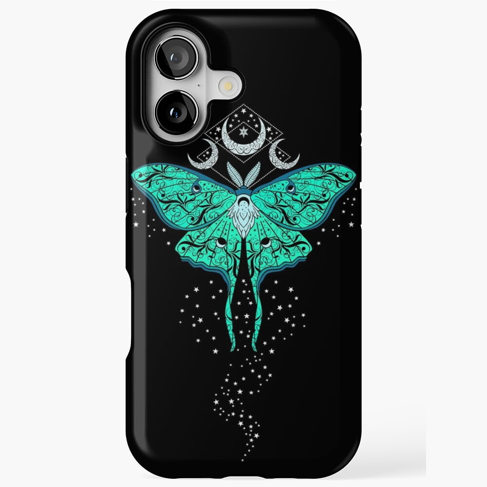 Celestial Luna Moth Insect Themed Compatible Phone Case for iPhone 11 ...