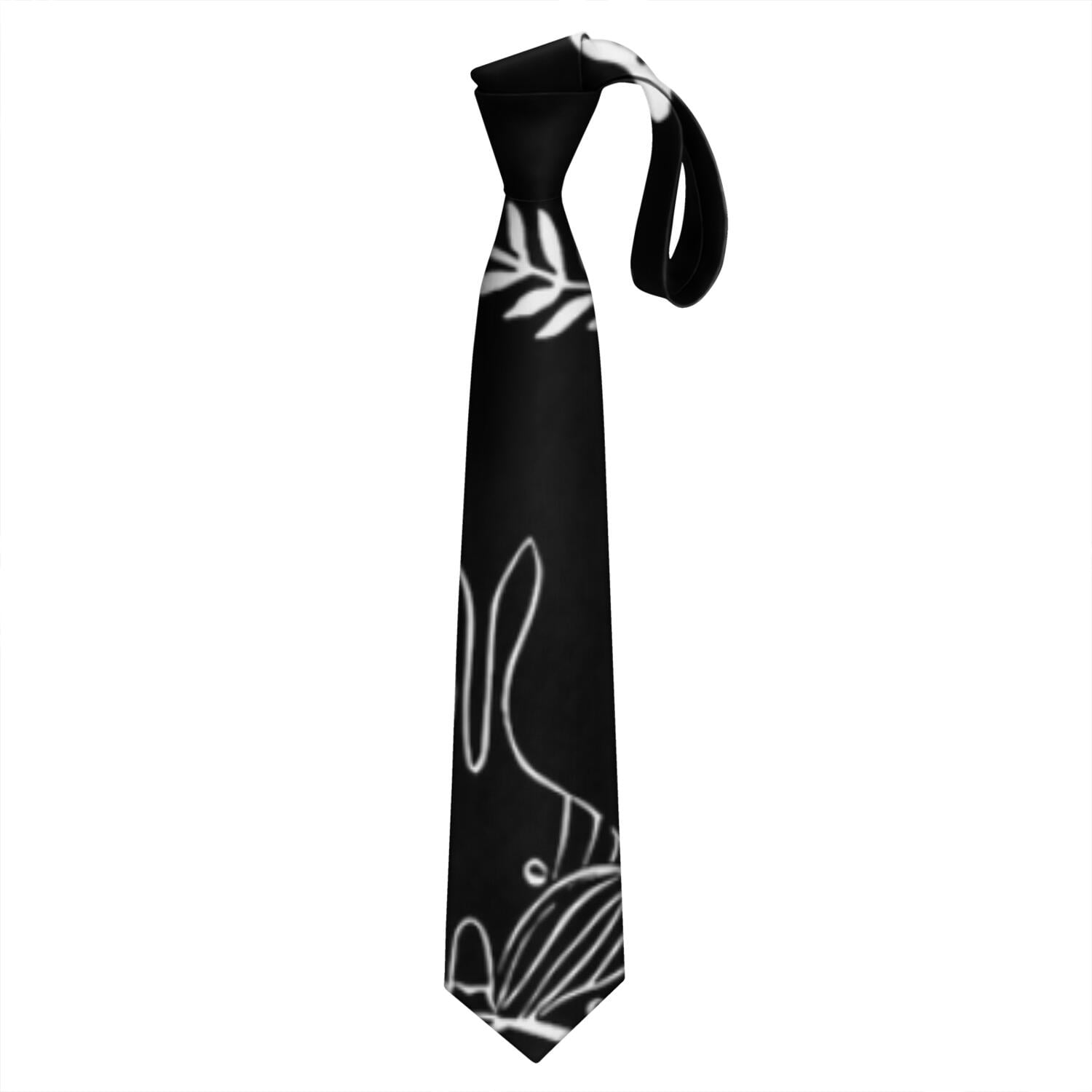 Celestial Mens Necktie - Mystical Lunar Constellation Satin Tie for ...