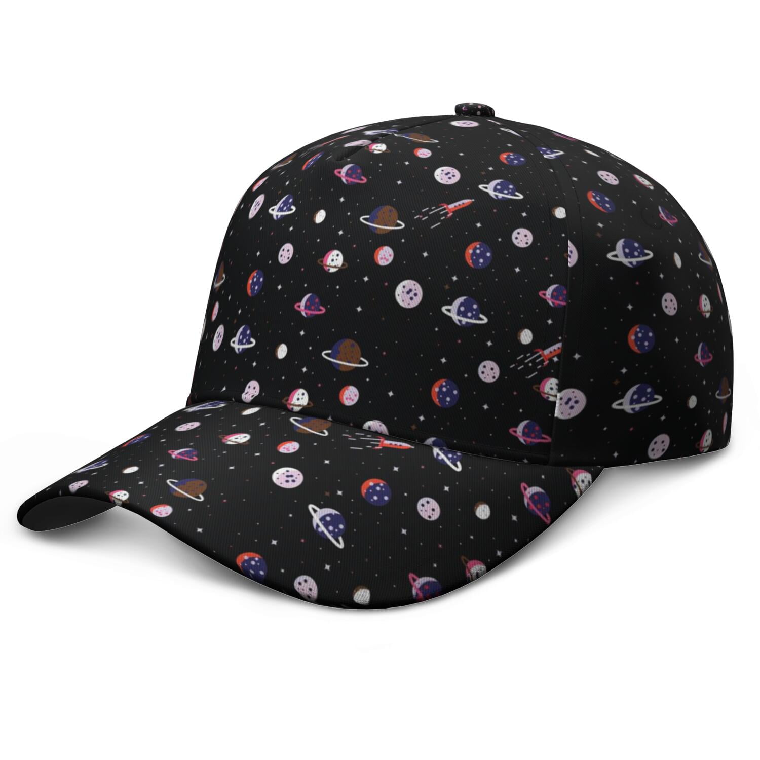 Celestial Moon Sun Space Baseball Cap – Adjustable Dad Hat for Team ...