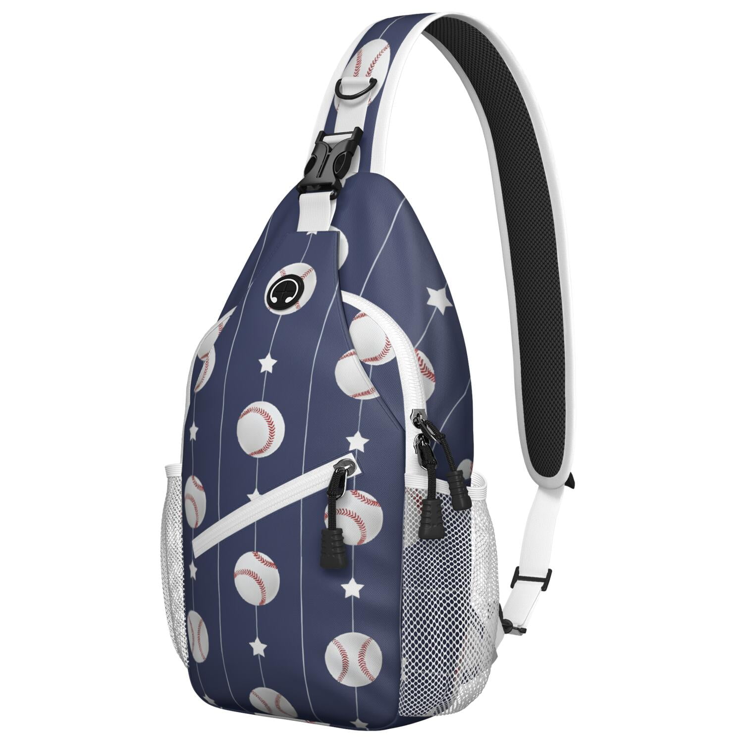 Celestial Moon and Stars Sling Backpack, Galaxy Aesthetic Design ...