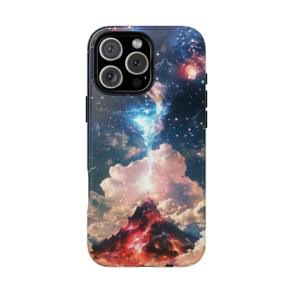 Celestial Mountain Peak Horizon View iPhone Case for iPhone 17 through ...