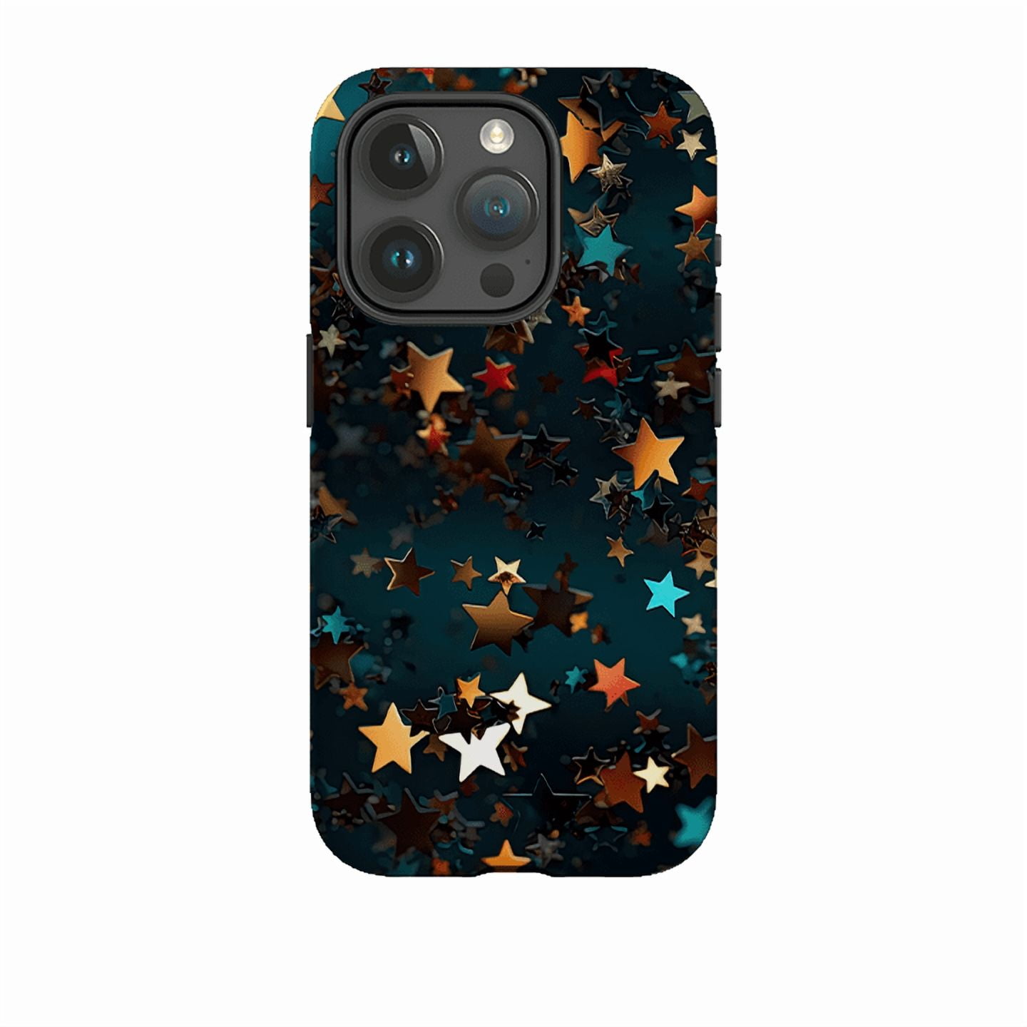 Celestial Night Sky Dark Stars Phone Case for iPhone 11 12 13 14 15 16 ...