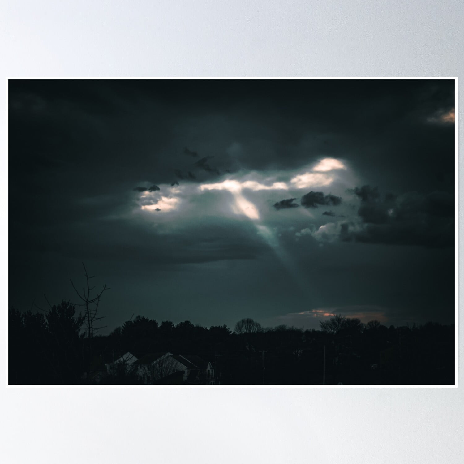 Celestial Pathway Poster Wall Art, Modern Wall Decor, 24x36 UNFRAMED ...