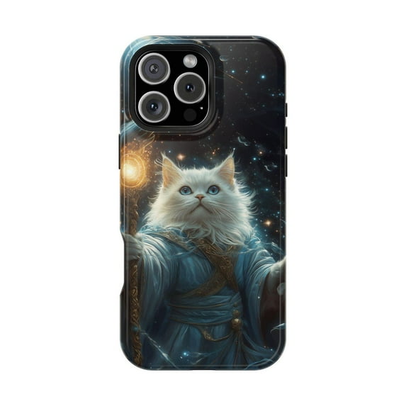 Celestial Persian Mage Cat Starry Fantasy Wizard Artwork Case for ...