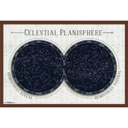 Celestial Planisphere Poster