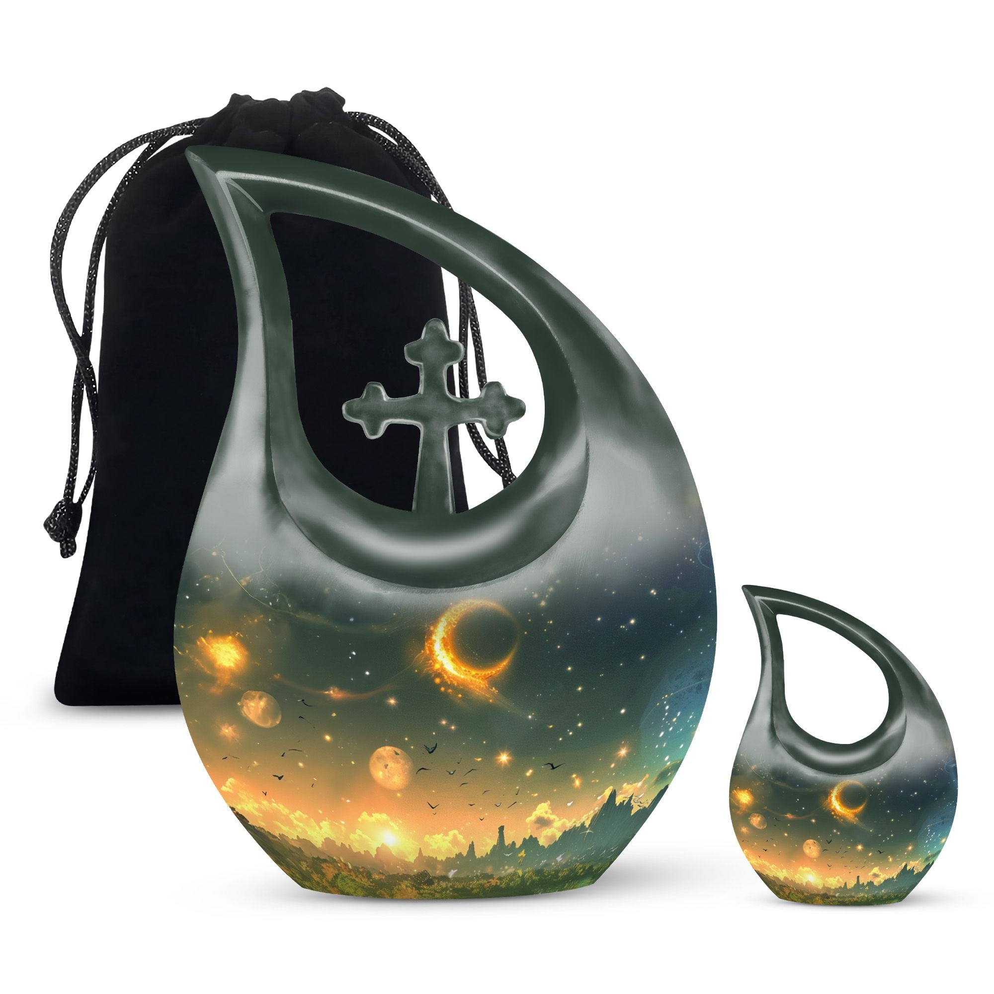 Celestial Reverie Urn - Large Urns For Human Ashes Adult - Urns For ...