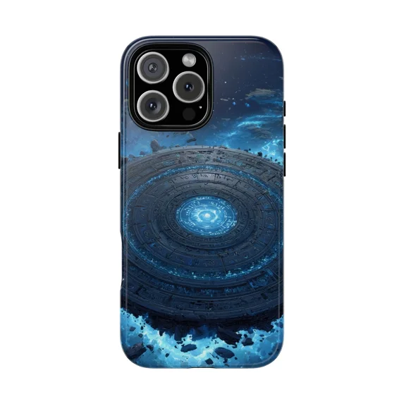Celestial Rune Ritual Platform Art iPhone Case 17 to 11 Pro Max ...