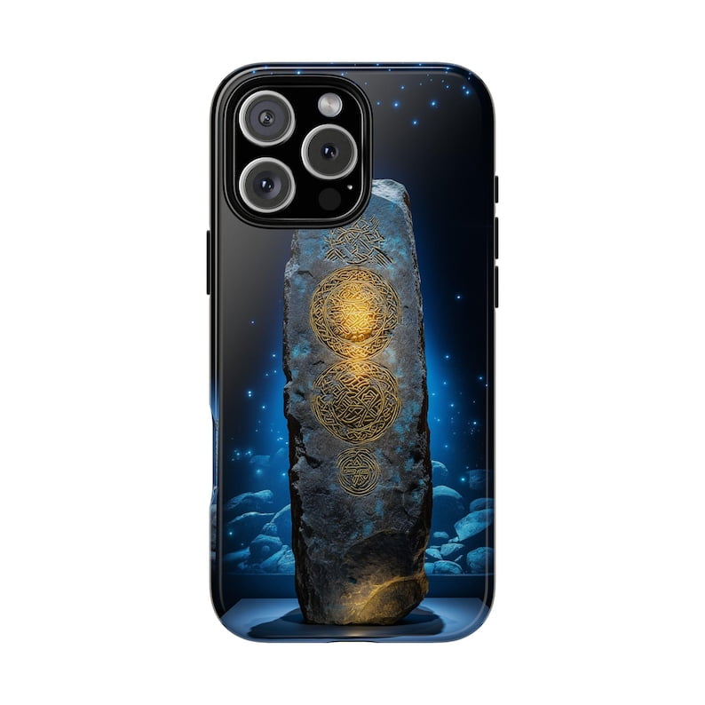 Celestial Rune Stone Viking Rock Ancient Norse Artistic Protective ...