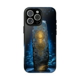 Celestial Rune Viking Stone Engraved Runic Rock Art Phone Case with ...