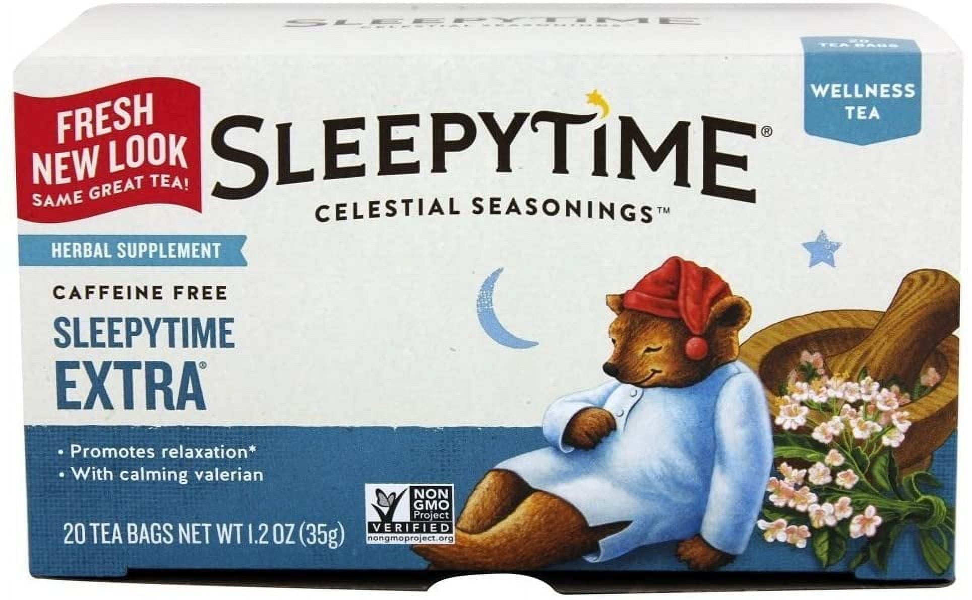 Sleepytime Extra Tea for Breakroom Relaxation by Celestial - Walmart ...