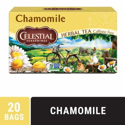 Celestial Seasonings Chamomile Herbal Tea Bags - 20 ct - Walmart.com