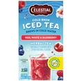 Celestial Seasonings Caffeine Free Cold Brew Red, White & Blueberry ...
