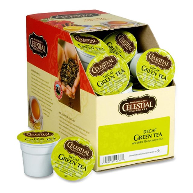 Celestial Seasonings Decaf Green Tea, K-Cup Portion Pack For Keurig K ...
