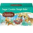 Celestial Seasonings Holiday Flavored Herbal Tea, Sugar Cookie Sleigh ...