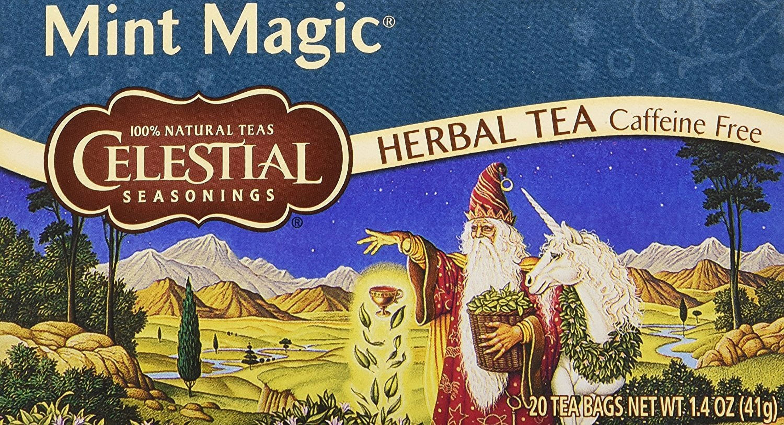 Celestial Seasonings Mint Magic Tea Bags - 20 Ct Packaging May Vary ...