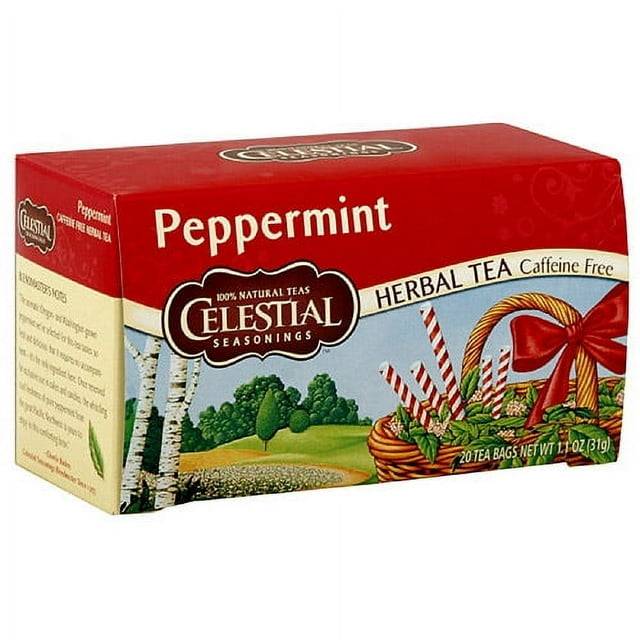Celestial Seasonings Peppermint Tea, 20ct (Pack of 6) - Walmart.com