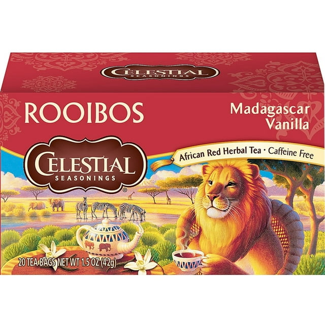 Celestial Seasonings Rooibos Tea Vanilla -- 20 Tea Bags - Walmart.com