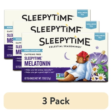 Celestial Seasonings Sleepytime Wellness Biotin Beauty Rest Herbal Tea ...
