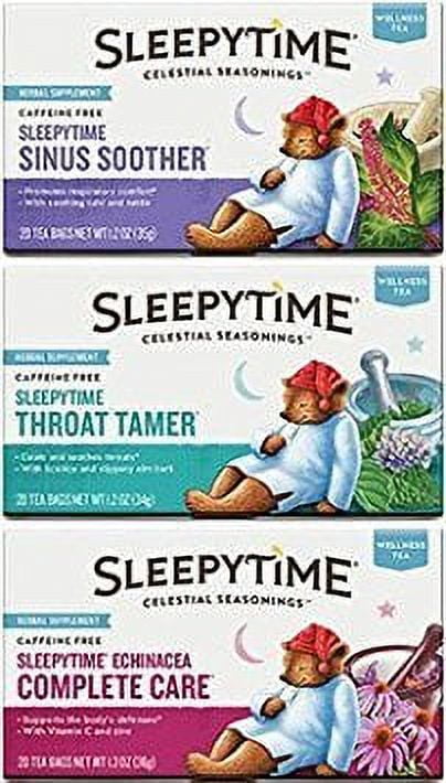 Celestial Seasonings - Sleepytime YPF5 Wellness Tea Variety Pack ...