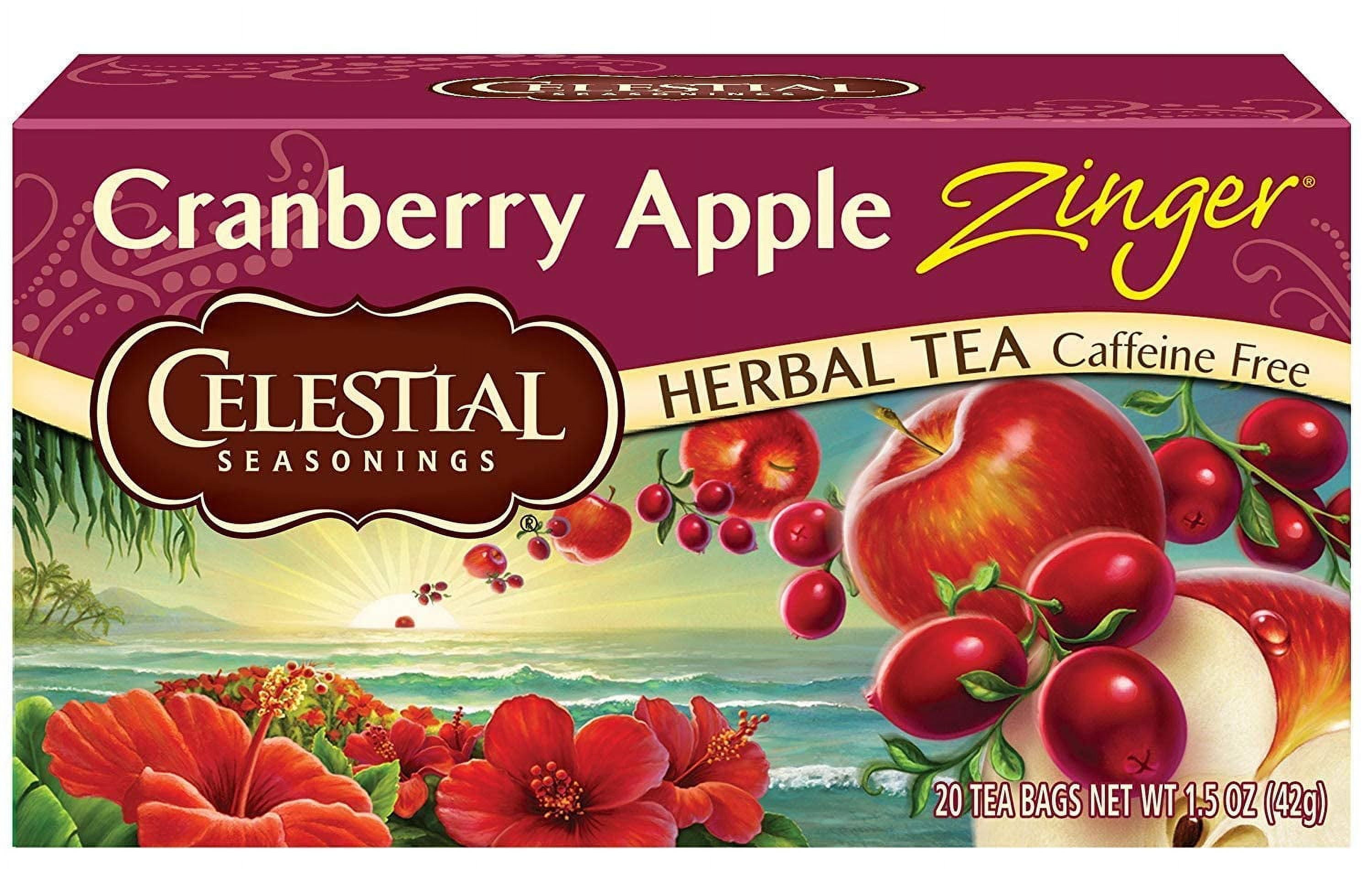 Celestial Seasonings, Tea, Cinnamon Apple Spice, 20 Ct - Walmart.com