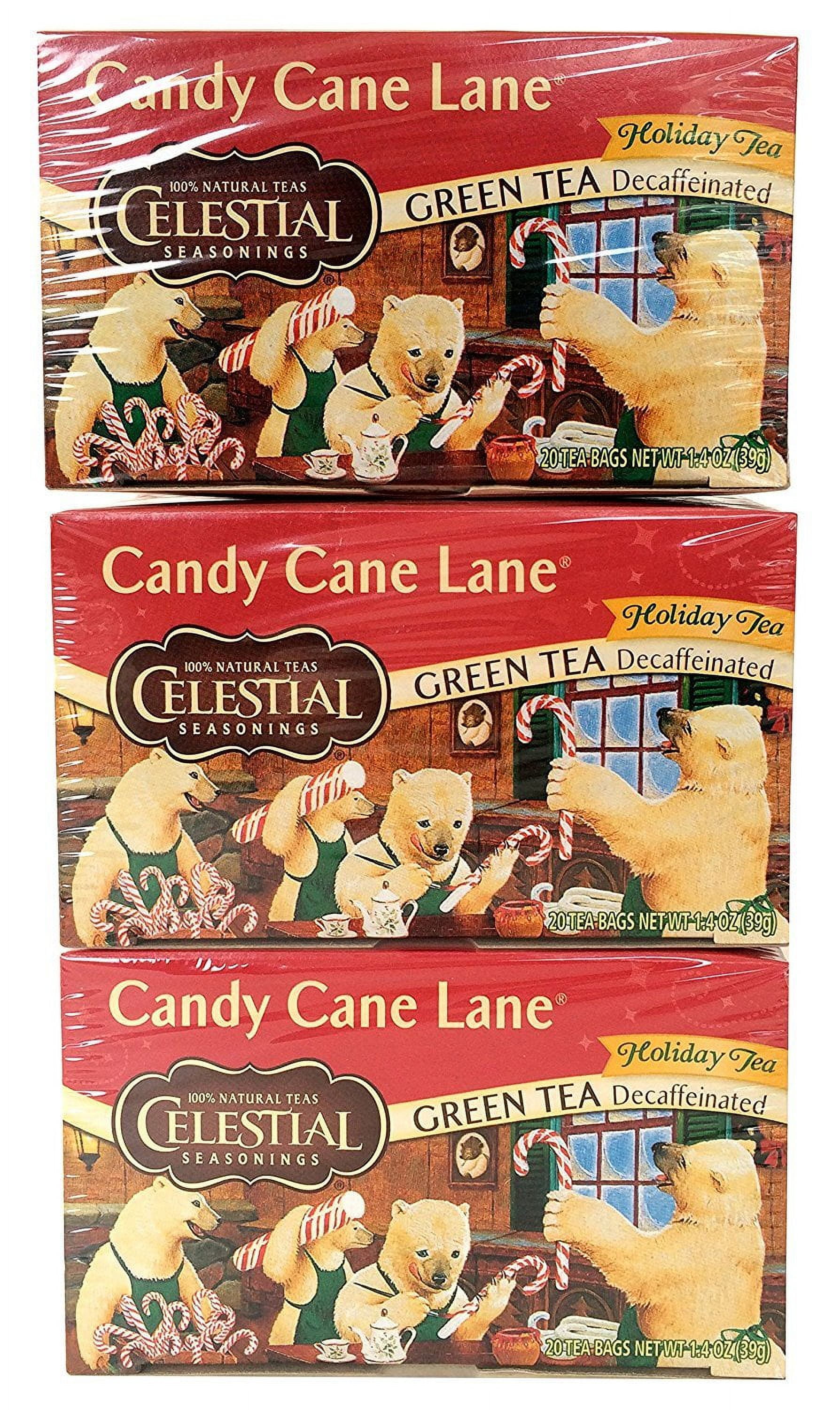 Celestial Seasonings Tea Decaf YPF5 Candy Cane Lane (Pack of 3) - Walmart.com