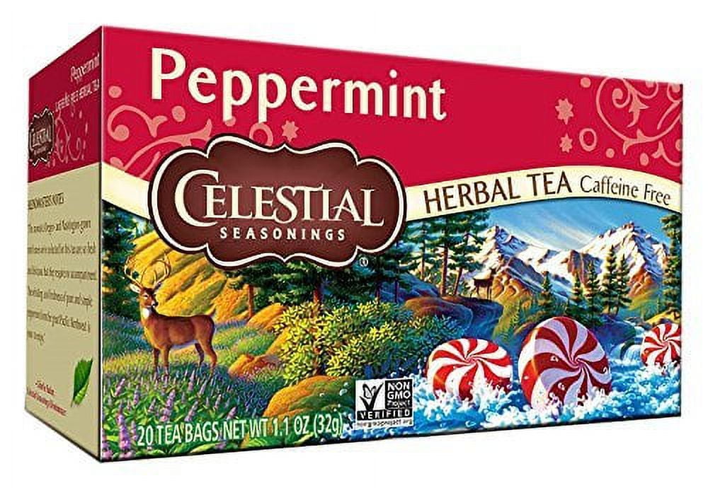 Celestial Seasonings Tea Herb Peppermint - Walmart.com