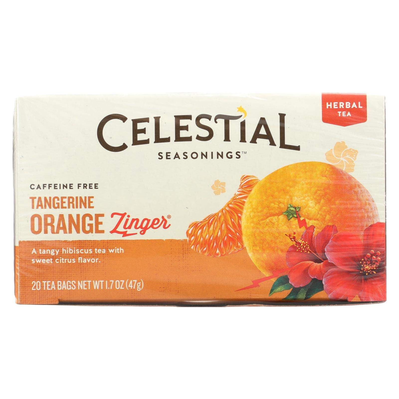 Celestial Seasonings Tea Herb Tang Orng Zing - Walmart.com