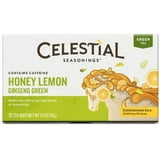 Celestial Seasonings Tea Honey Lemon Ginseng Green Tea 20 ea (Pack of 2 ...