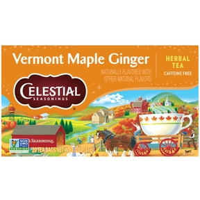 Bigelow Tea Ginger Honey Plus Zinc Herbal Tea Bags 18 Count - Walmart.com