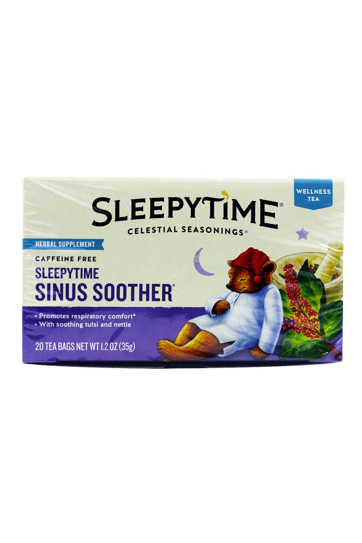 Celestial Seasonings Wellness Tea, Sinus Soother, 20-count (Pack of 6 ...