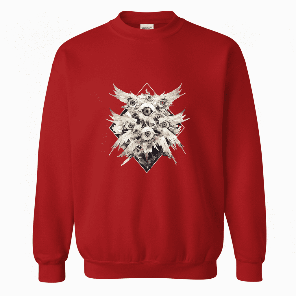 Celestial Seraphim Ophanim Inspired Gothic Angel Art Sweatshirt up to ...