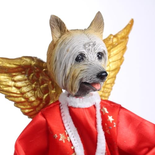 Celestial Silky Terrier Angel Tree Topper - Walmart.com