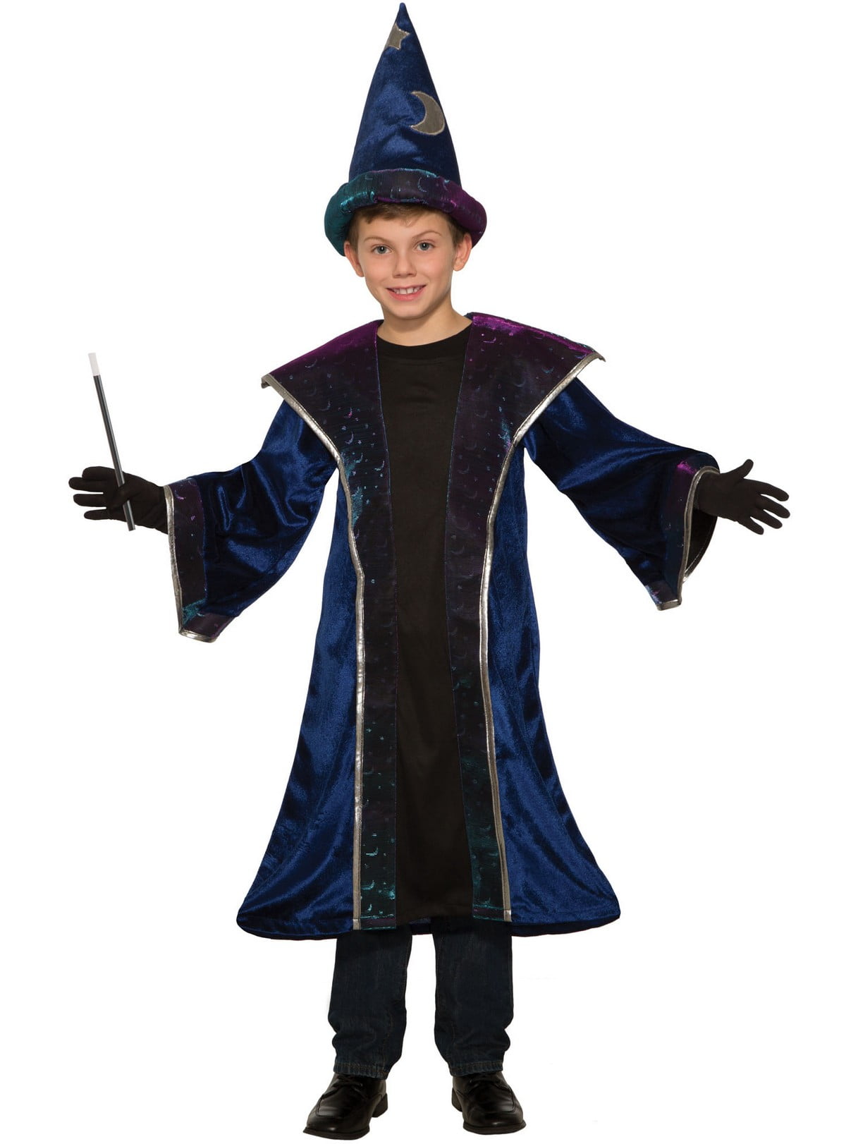 Child Boy's Celestial Sorcerer Grand Court Wizard Costume Medium 8-10 ...