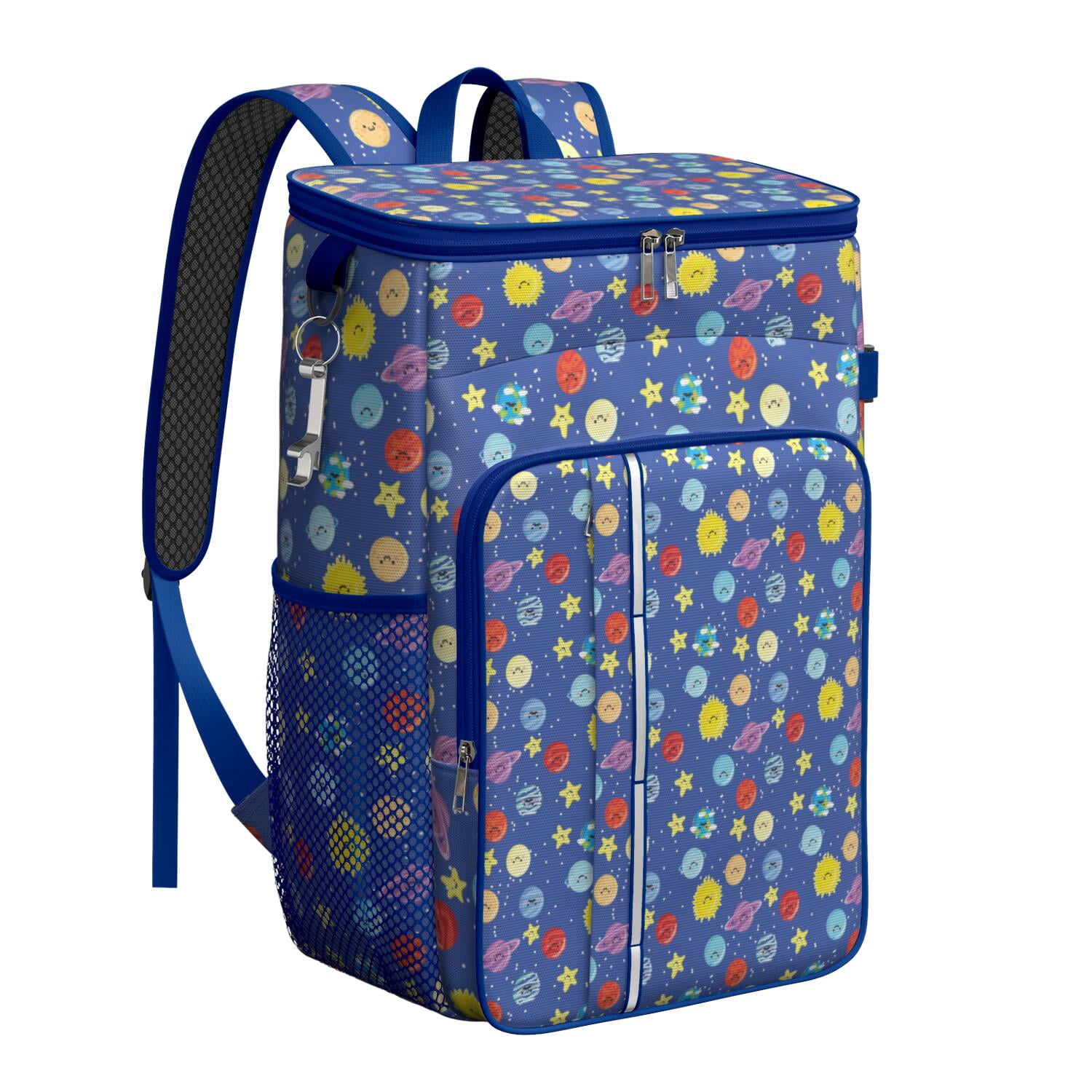 Celestial Space Backpack Cooler, Insulated Leakproof Lunch Bag with ...