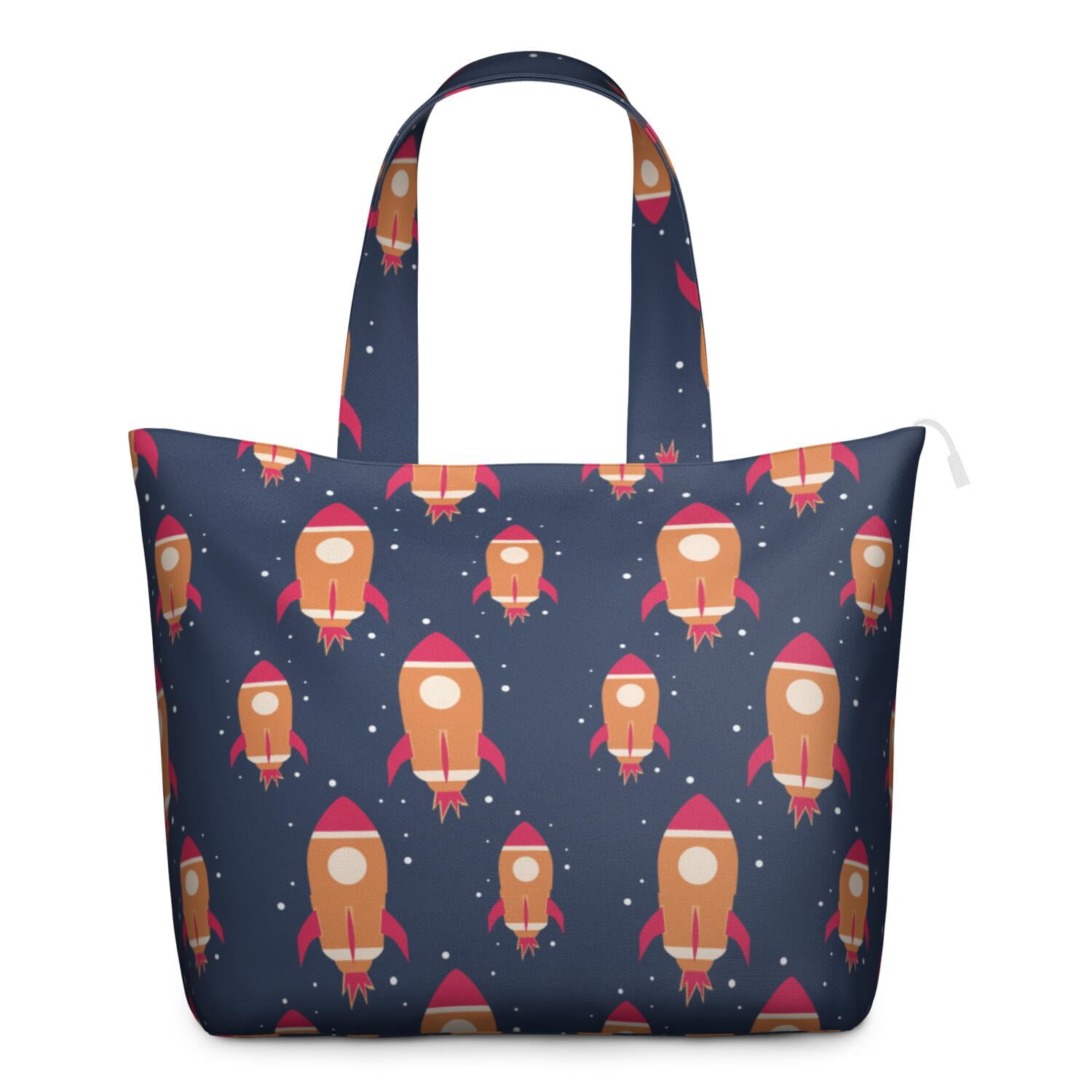 Celestial Space Carry-On Tote - Large Capacity Zippered Bag with ...