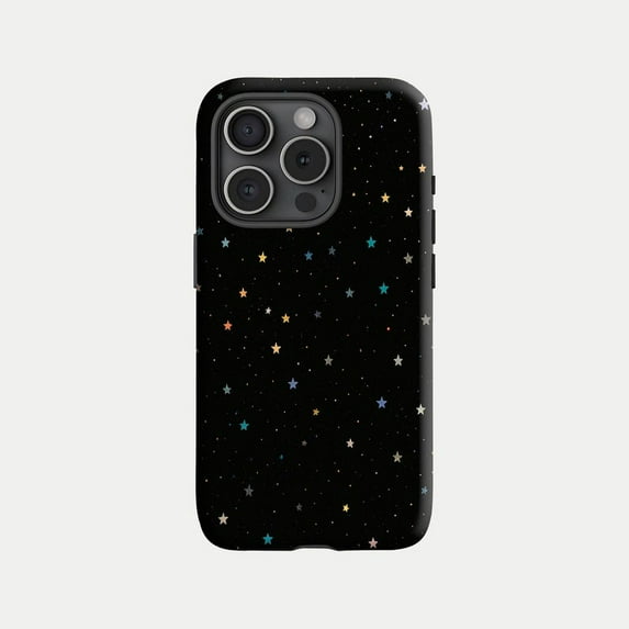 Celestial Space Holographic Stars Cosmic Sky Artwork Phone Case with ...