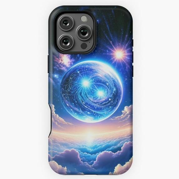 Celestial Sphere Cosmic Night Scene Phone Case Compatible iPhone 17 ...