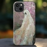 Celestial Spirit Pearly Stained Glass Art iPhone Case 17 through 11 Pro ...