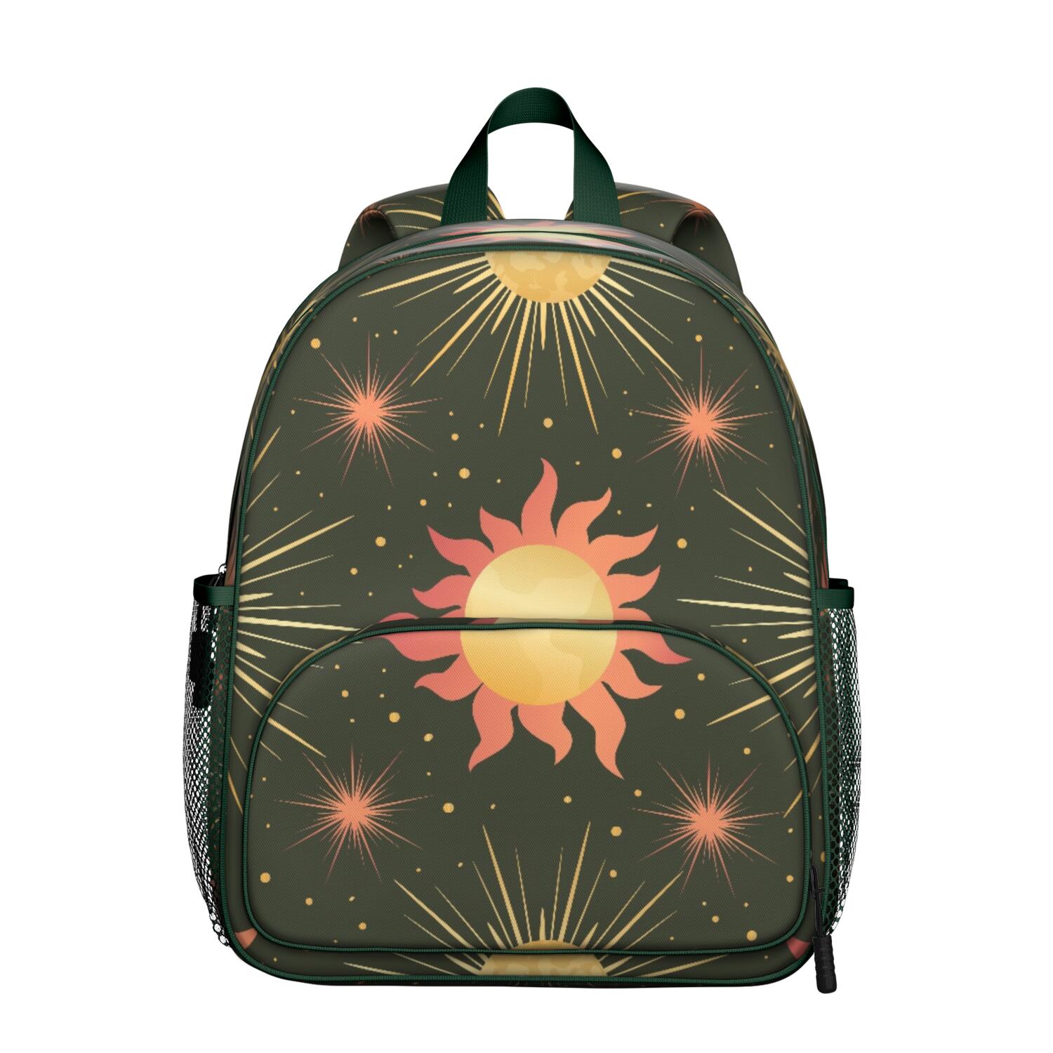 Celestial Student Backpack – Gothic Moon Starry Night Astrology Print ...