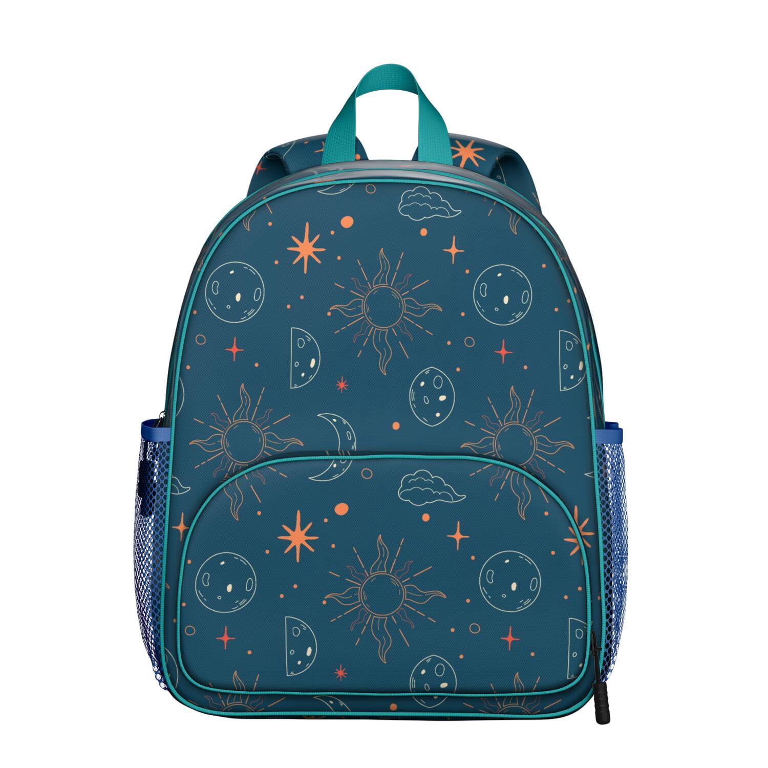 Celestial Student Backpack – Gothic Moon Starry Night Astrology Print ...