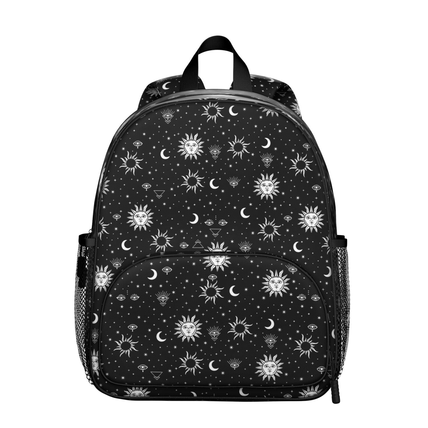 Celestial Student Backpack – Gothic Moon Starry Night Steampunk Dark ...