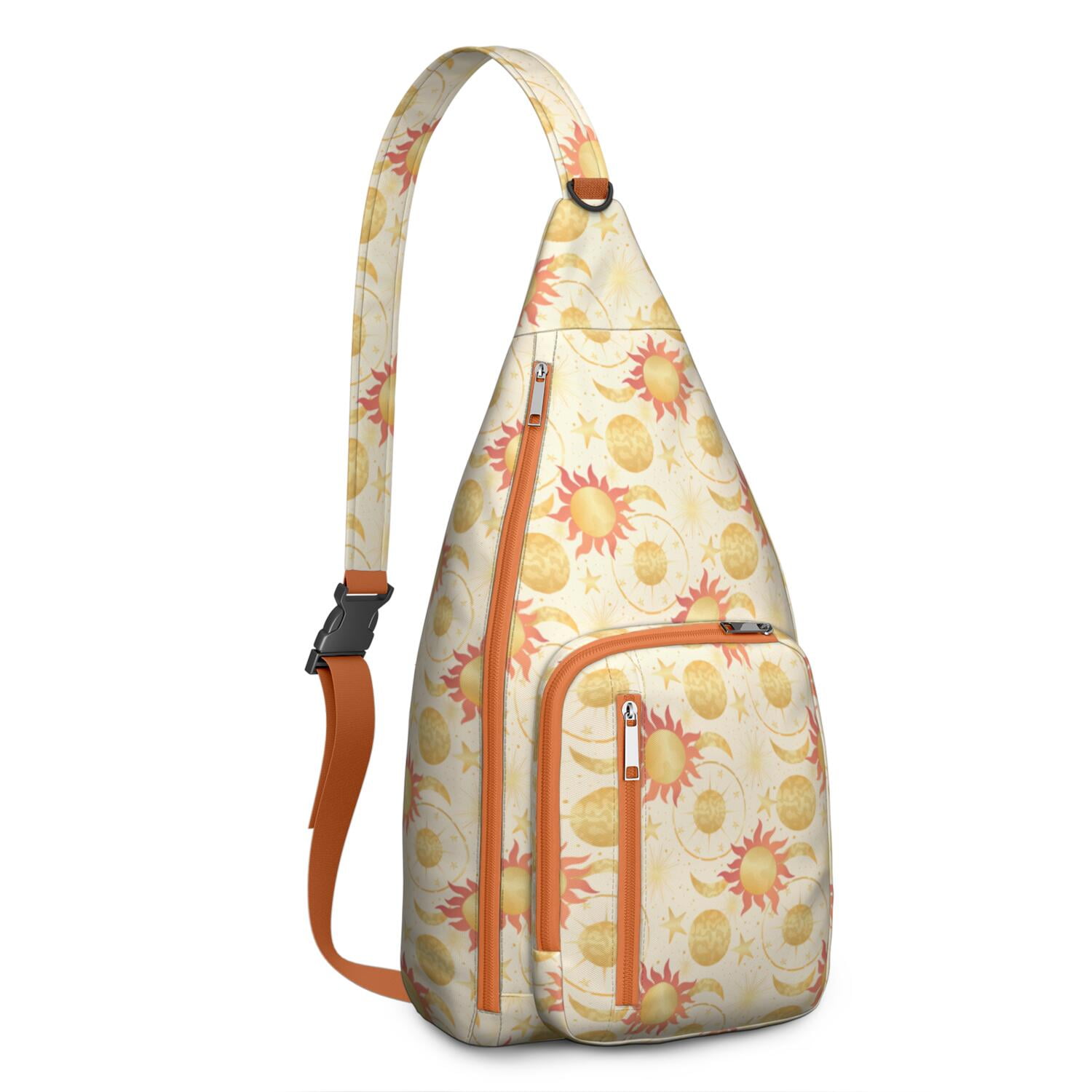 Celestial Sun and Moon Drawstring Backpack – Vintage Boho Astrology ...