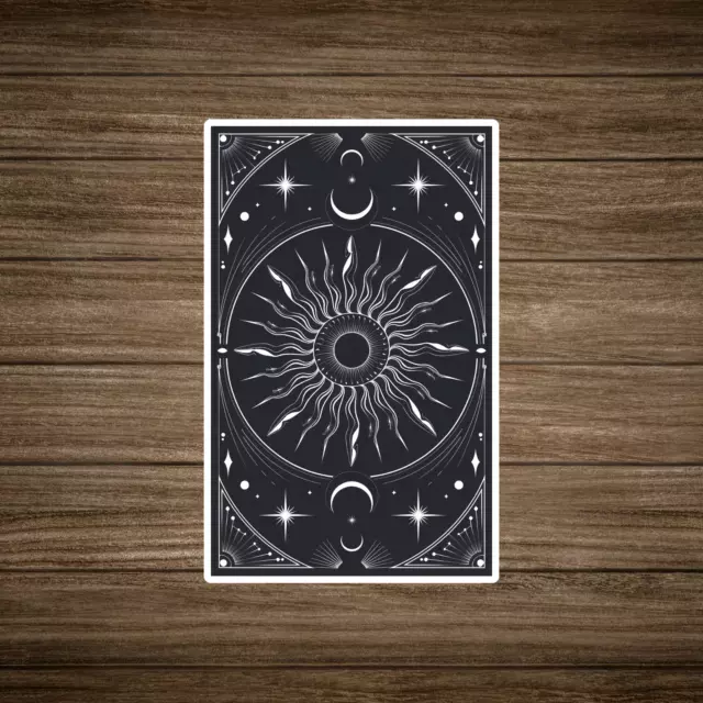 Celestial Sun Moon Stars Mystic Tarot Card Tapestry Wall Hanging ...
