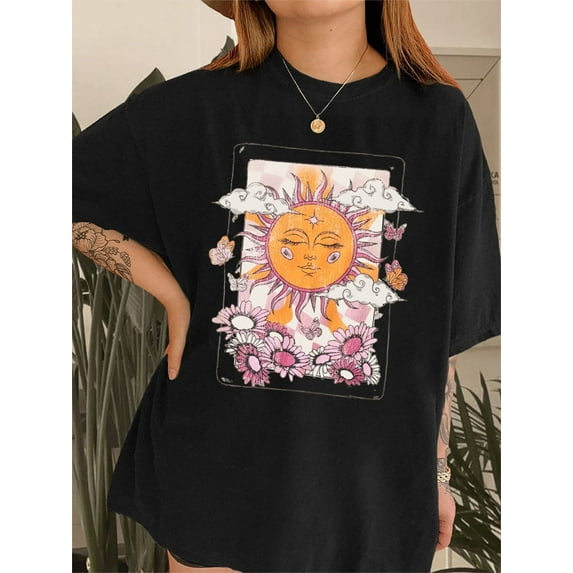Celestial Sun T-Shirt - Walmart.com