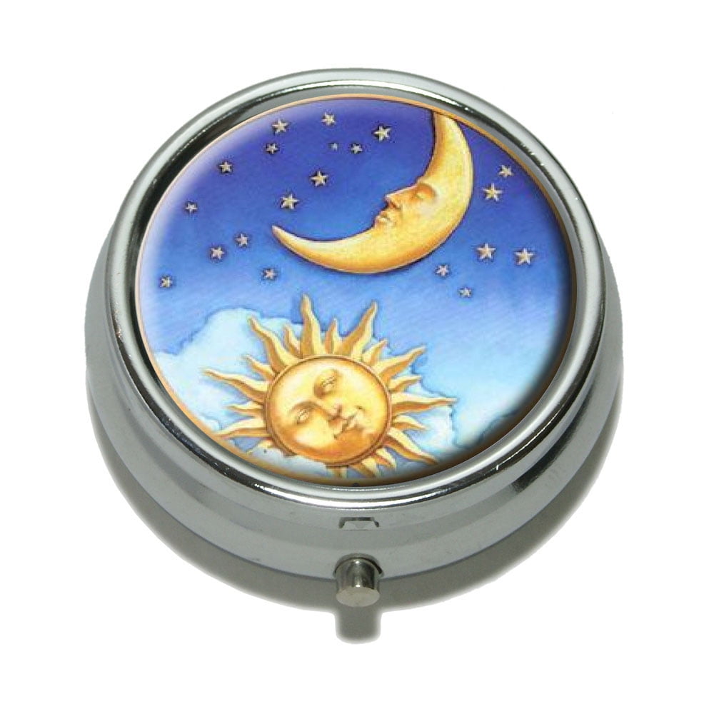 Celestial - Sun and Moon Pill Box - Walmart.com