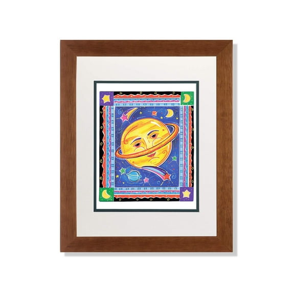 Celestial Sun w/Planets Moon and Shooting Stars Wall Picture AntW/G ...