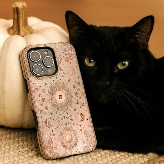 Celestial Tarot Sun and Moon Aesthetic Phone Case Gift 17 16 15 14 13 ...